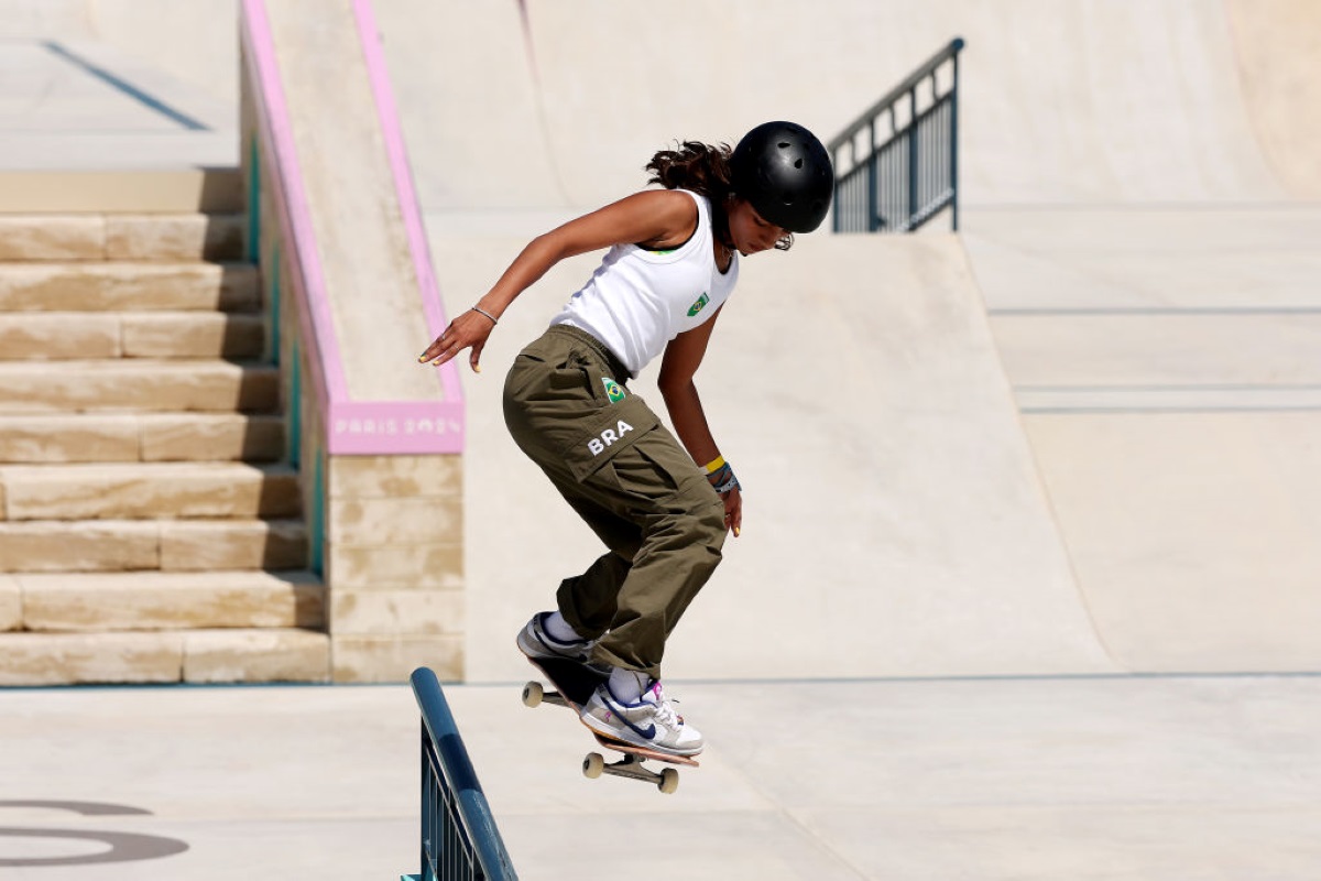 Rayssa Leal, a “fadinha”, faz maior nota da história do skate olímpico - DEU NOTÍCIA